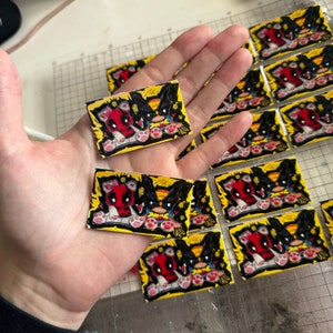 Wolverine X Deadpool Hello Kitty Mood Stickers From Sketchbook Love ...