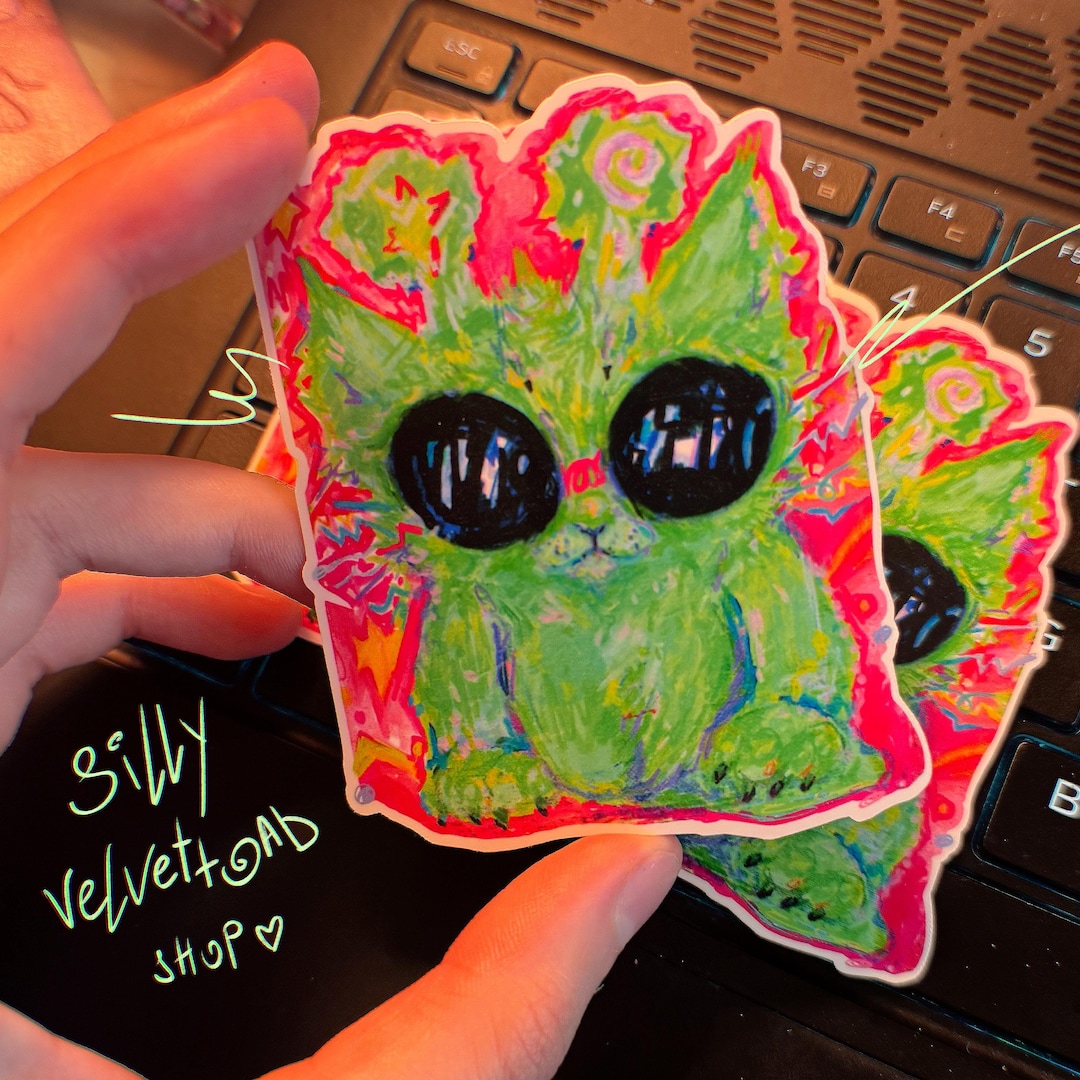 Silly ALIEN Holymoly It’s Zibzib Zabzab Kitty Cat..shock Alien Kitty ...