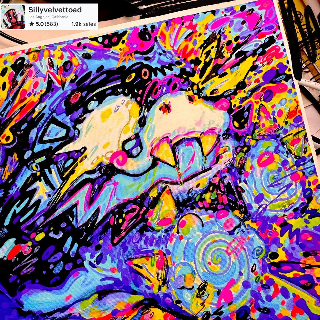 Jeff the Land Shark Art Print: Legendary Skin Devouring Duo X Venom and ...
