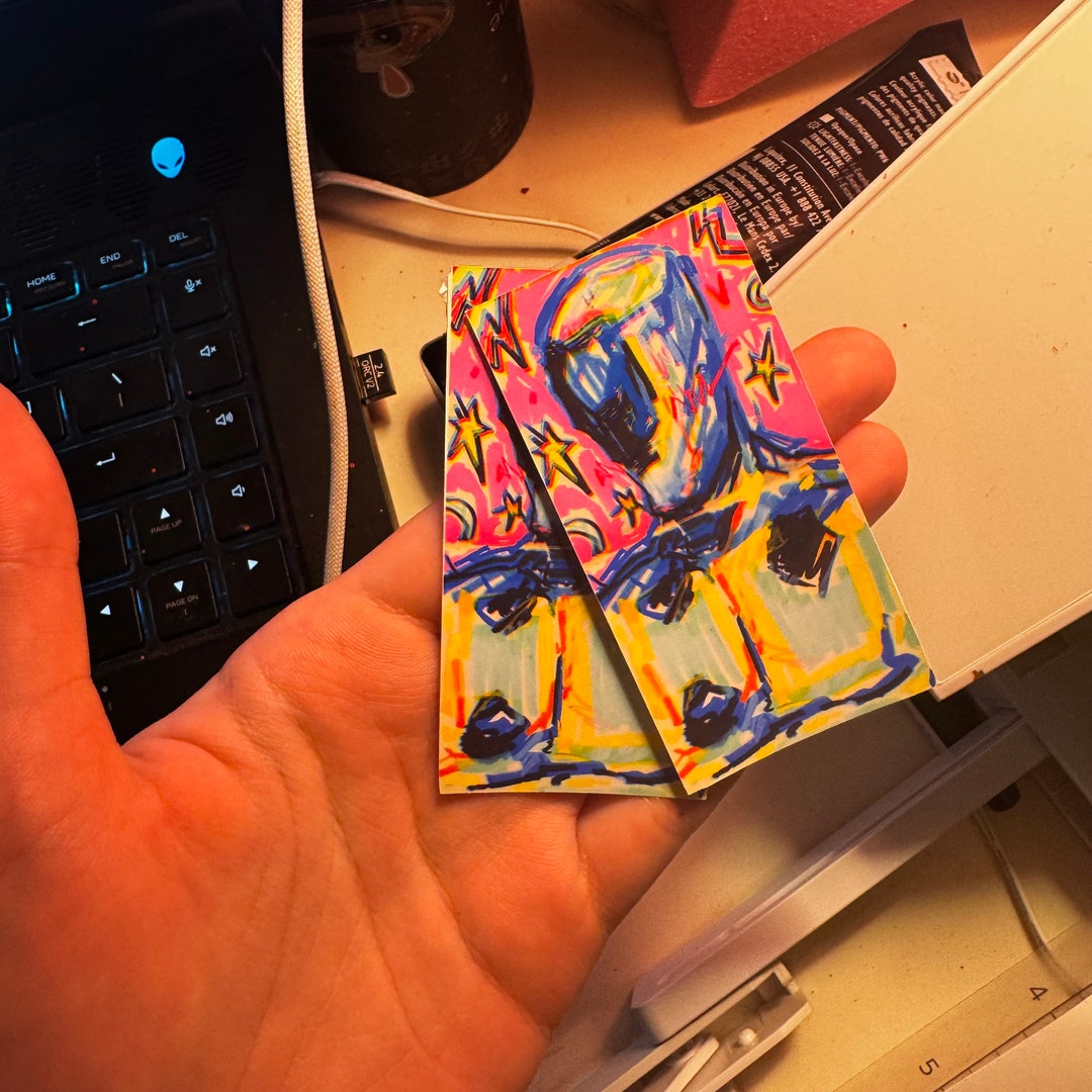 Spot Spiderverse X Silly Mood Sticker From Sketchbook Waaa - Etsy