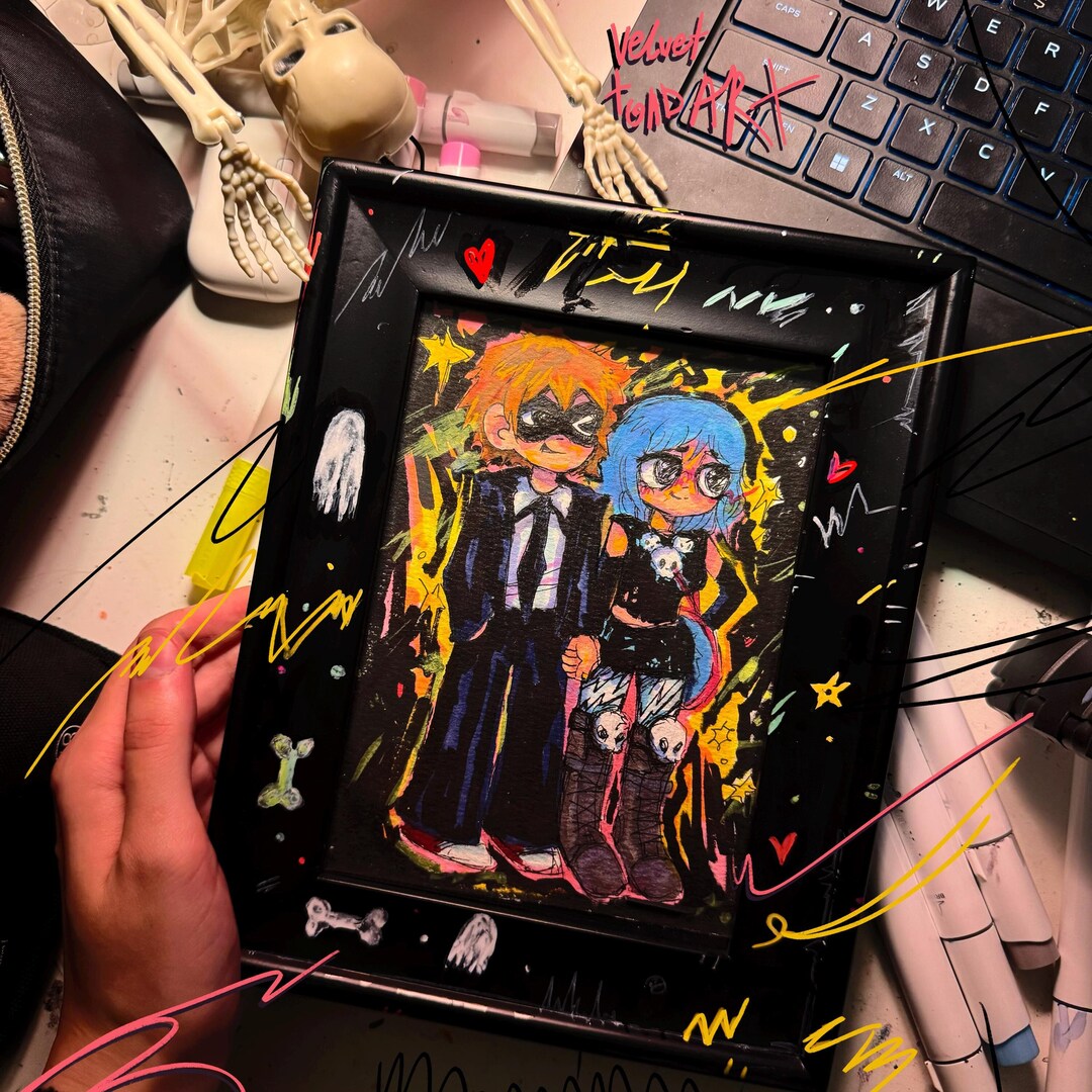 Scott Pilgrim X Ramona Flowers X Silly Colorful Vibes Vintage Halloween ...