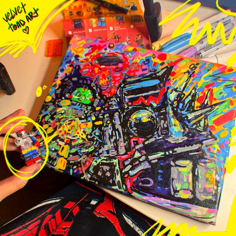 Spider-man 2087 X Cyborg Spiderwoman Petra Parker X Super Colorful ...