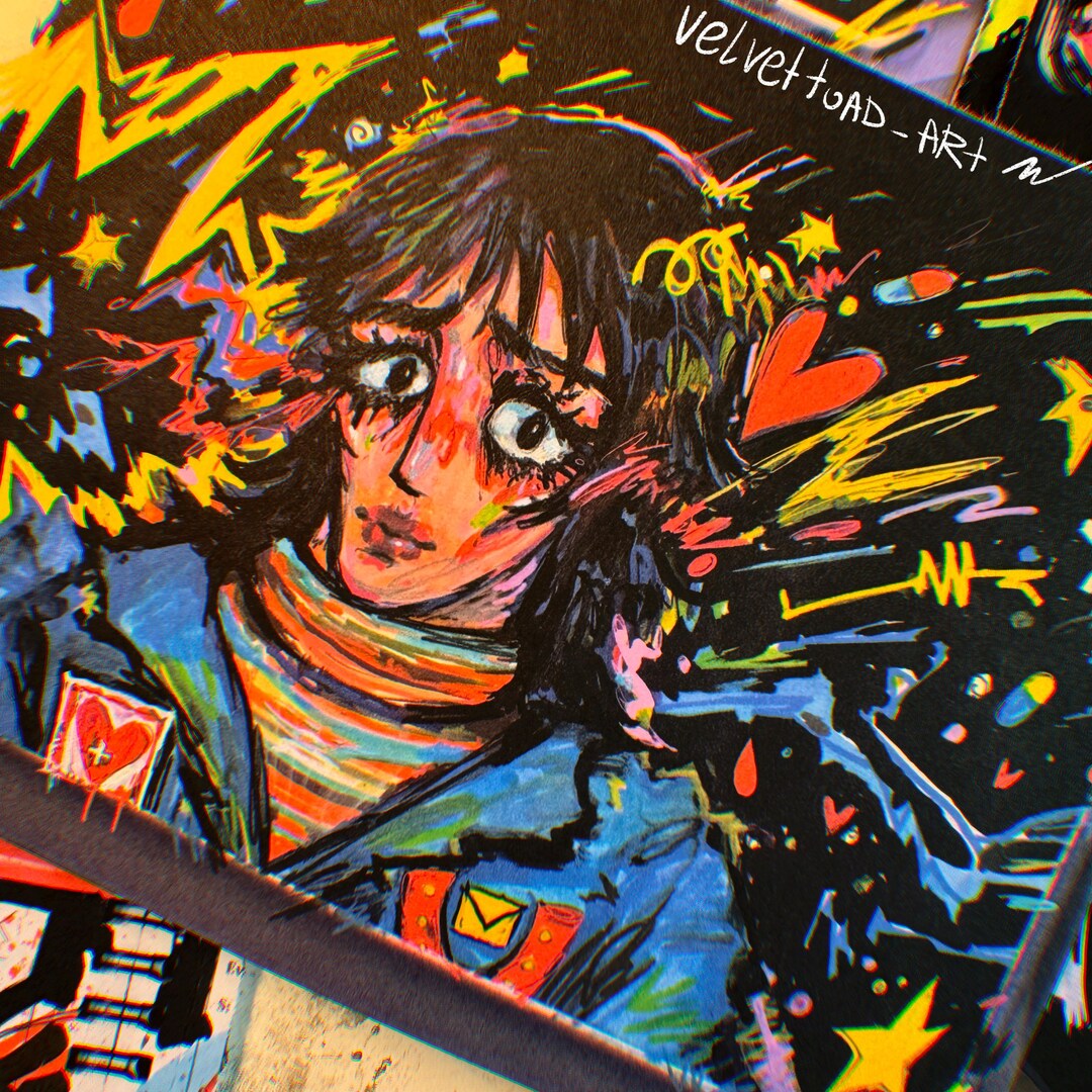 Colorful ANYA Fanart Poster: Spooky House Art Print - Etsy