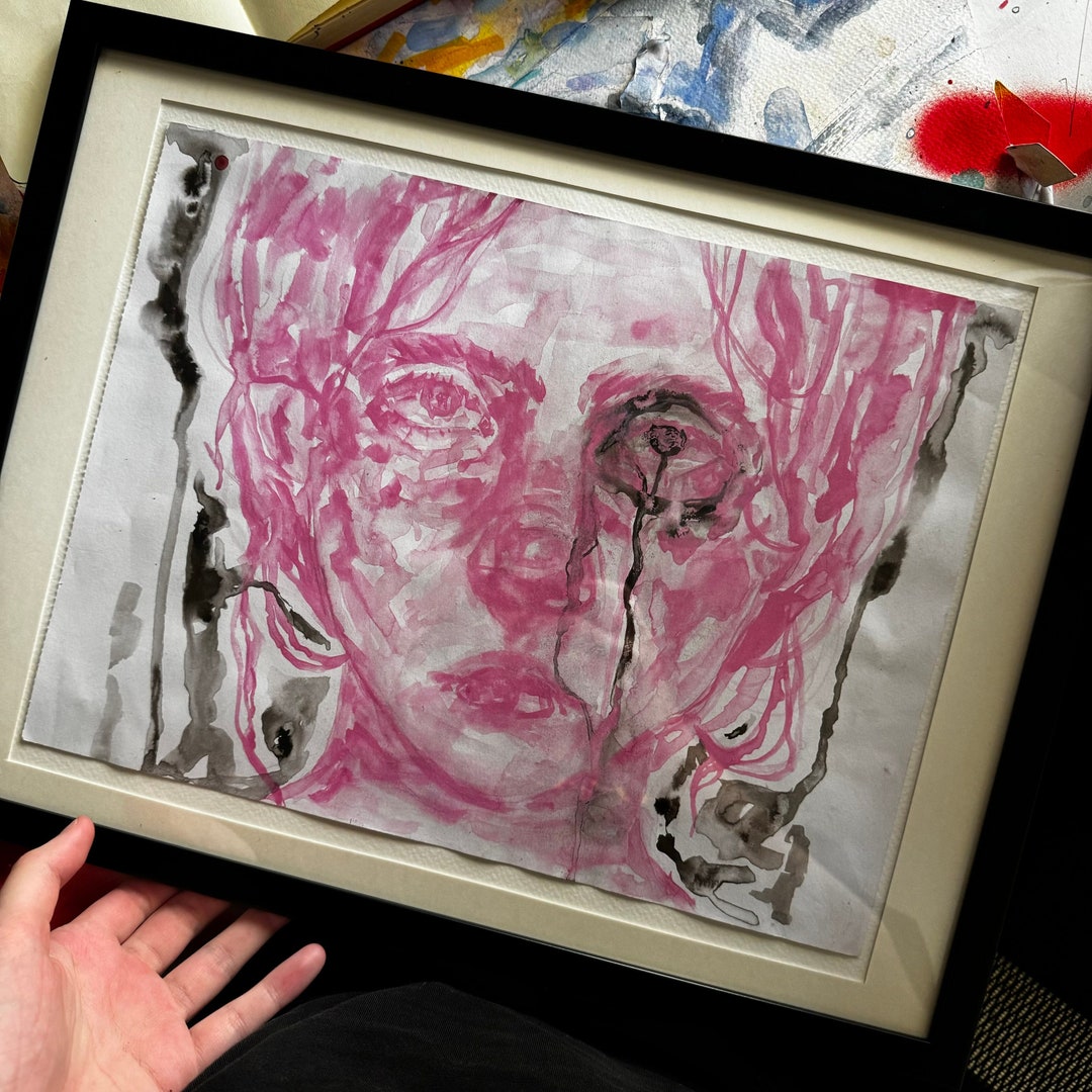 Pink Crying Sketch X Cry Series - Etsy