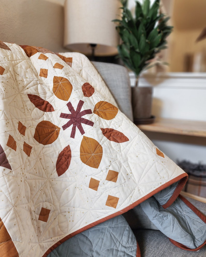 Bonfire Embers Mini Quilt Pattern PDF Digital Download - Etsy