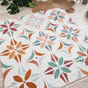Bloom and Glow Quilt Pattern - PDF Digital Download - Etsy
