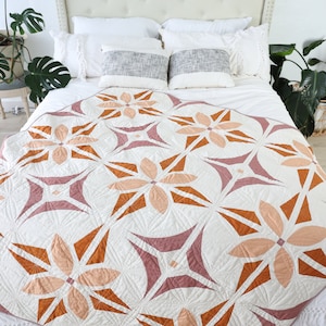 Bloom and Glow Quilt Pattern - PDF Digital Download - Etsy