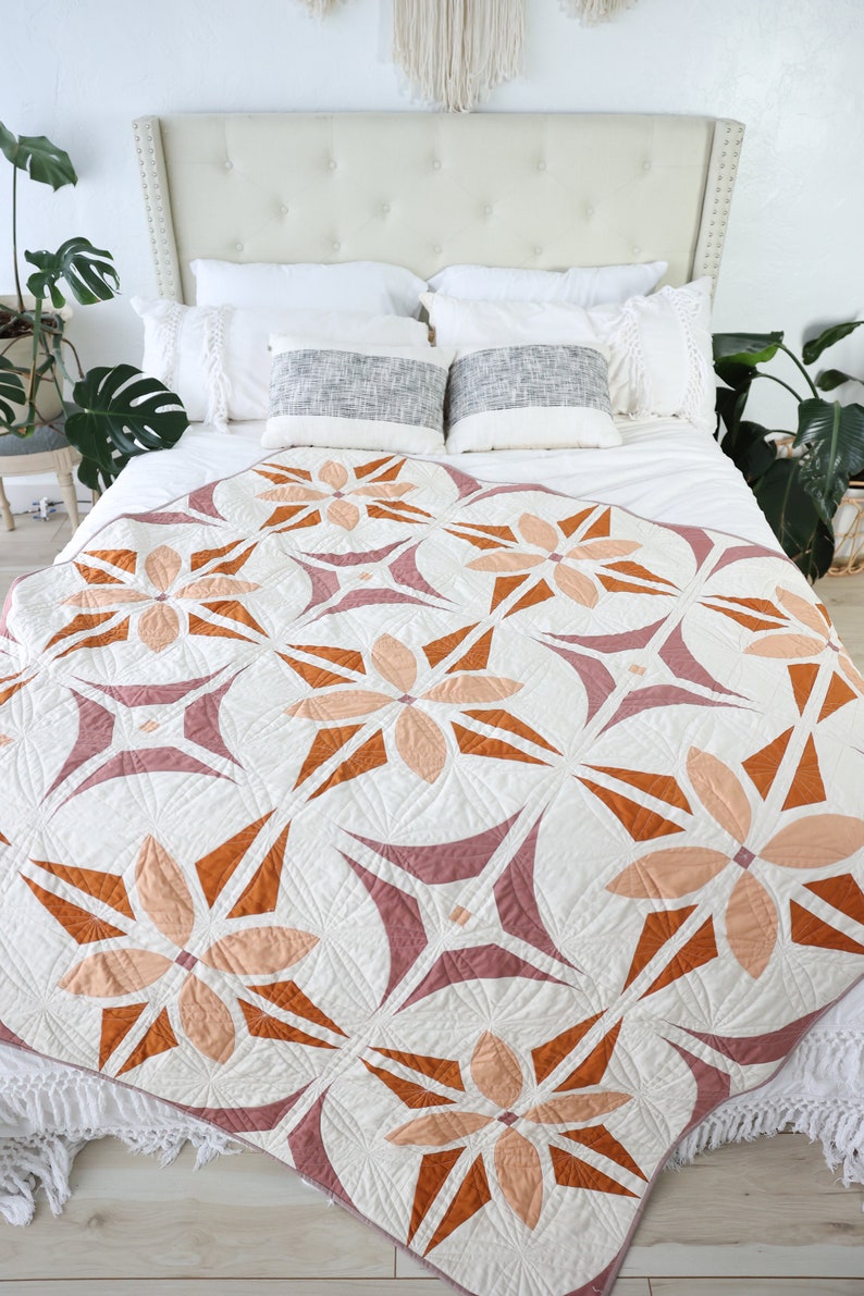 Bloom and Glow Quilt Pattern - PDF Digital Download - Etsy