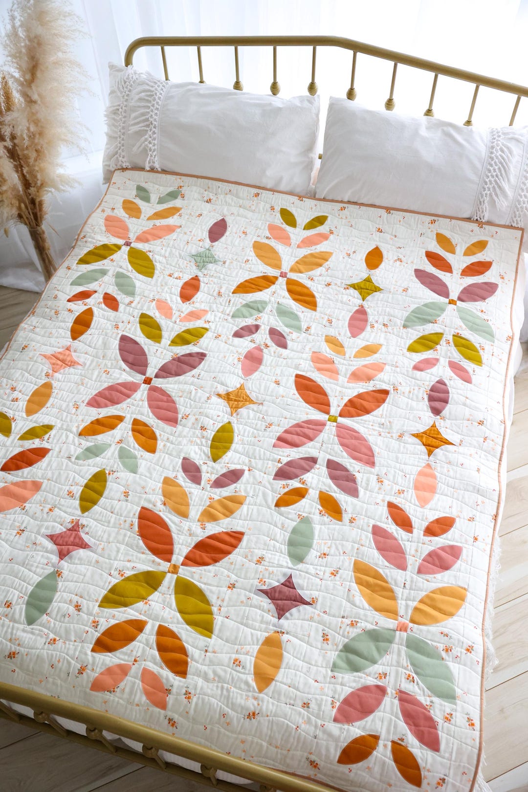Flora Fields Quilt Pattern - PDF Digital Download - Etsy