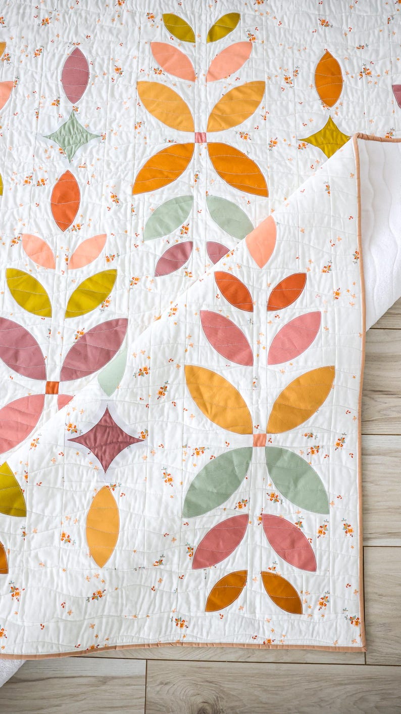 Flora Fields Quilt Pattern - PDF Digital Download - Etsy