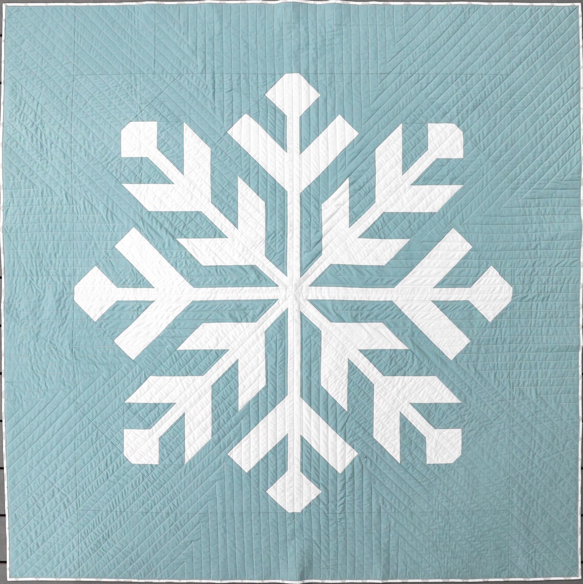 Flake Quilt Pattern Paper Pattern - Etsy