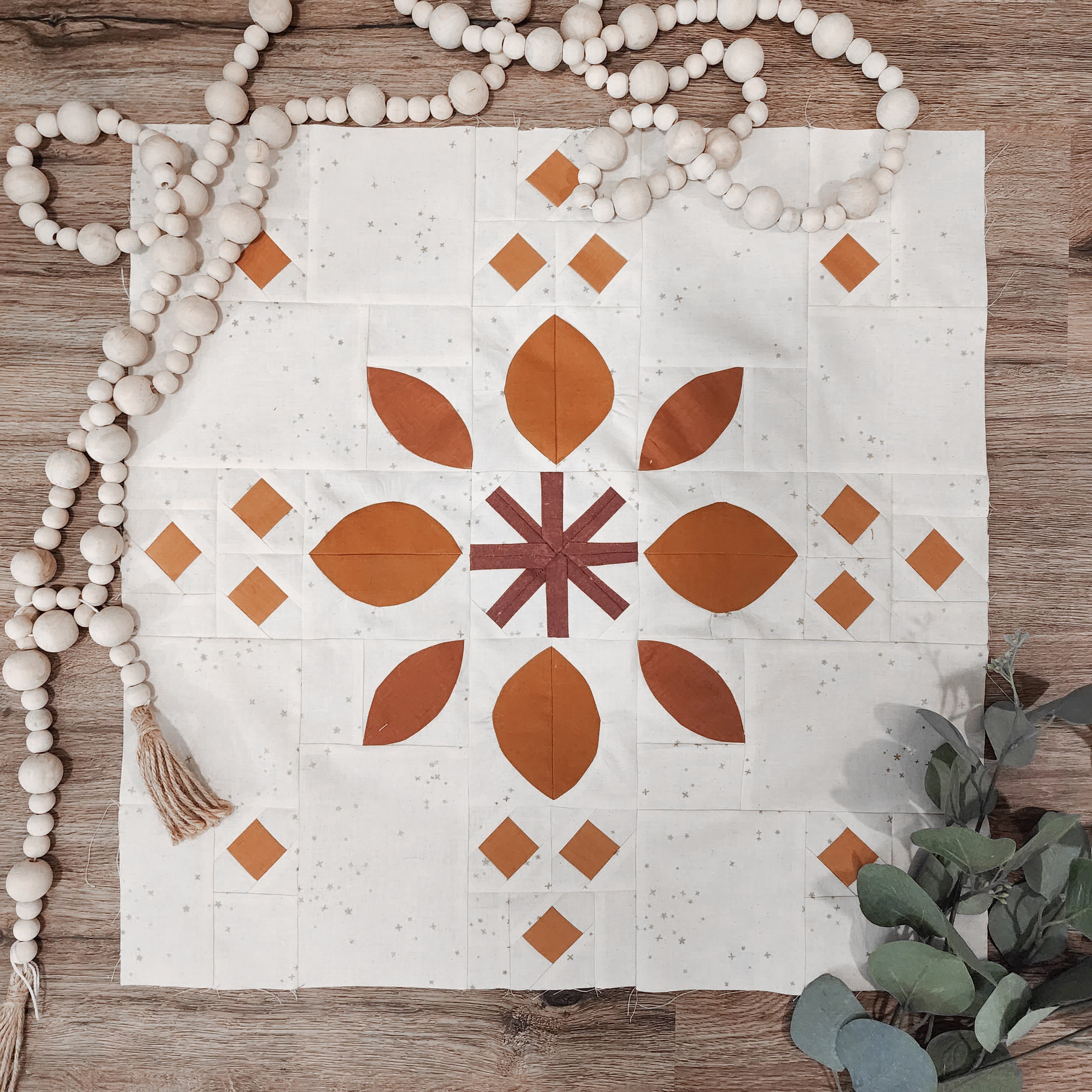 Bonfire Embers Mini Quilt Pattern PDF Digital Download - Etsy