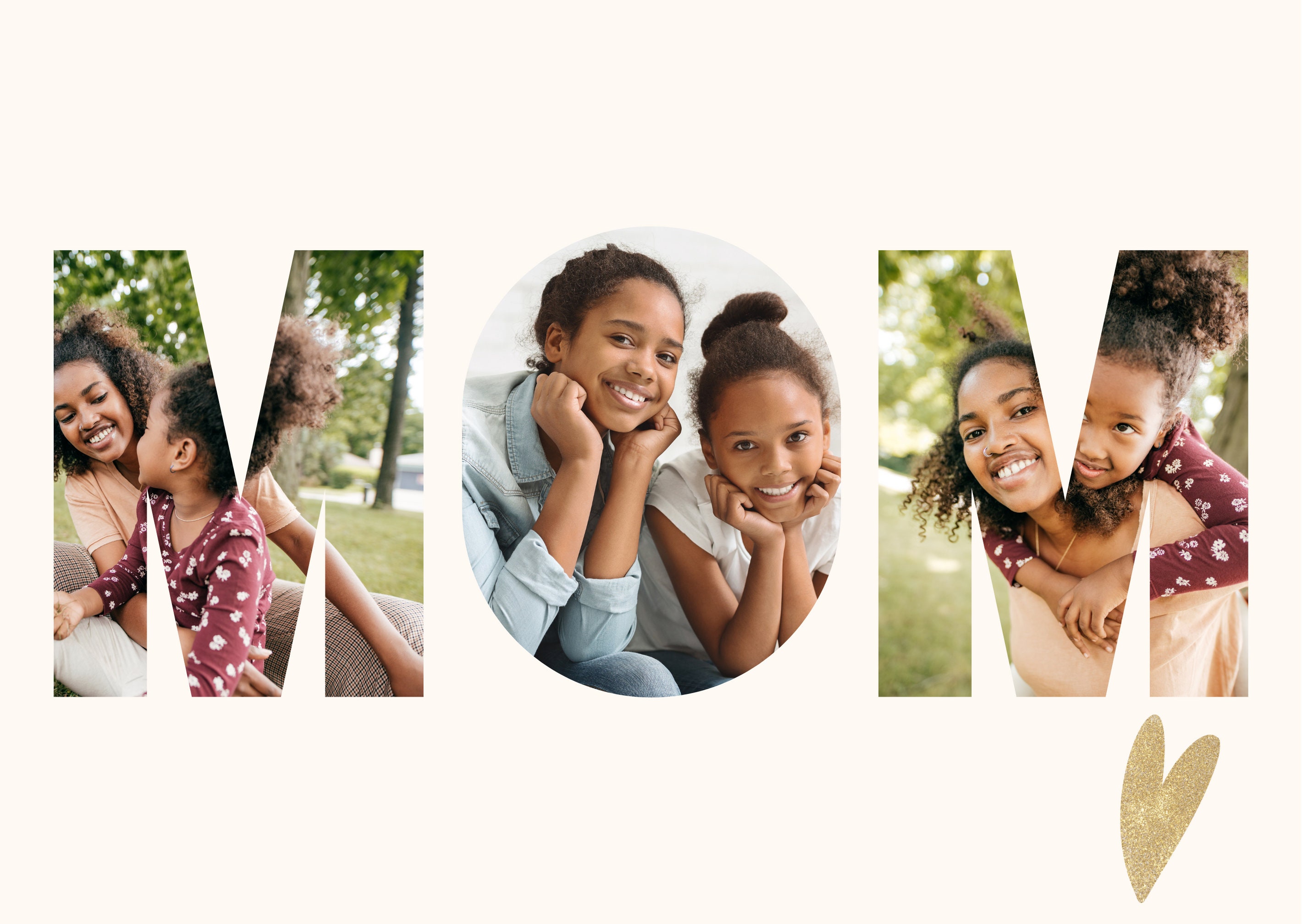 Personalized Mother's Day Photo Card,mother's Day Card Template,mother ...