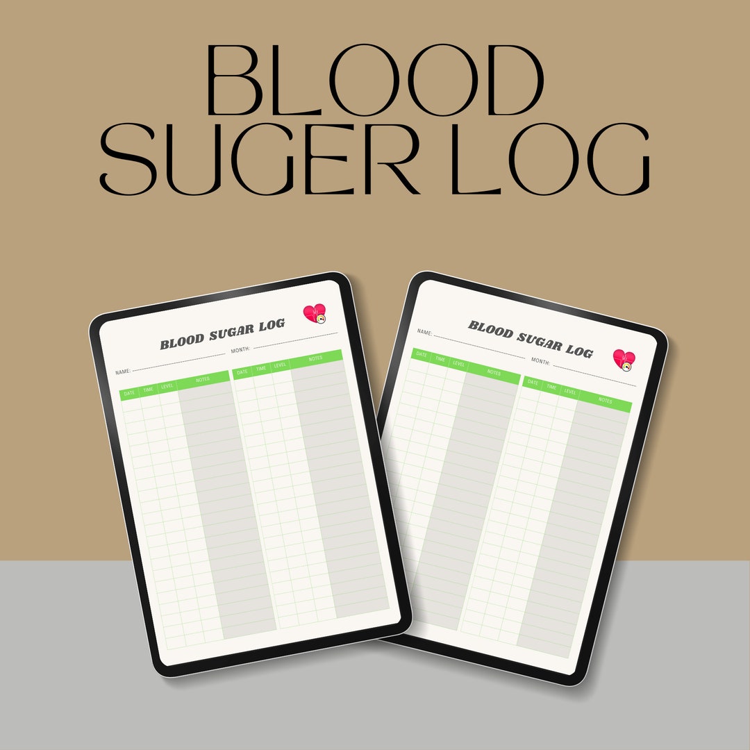 Blood Pressure Log Printable High Blood Pressure Tracker Template blood ...