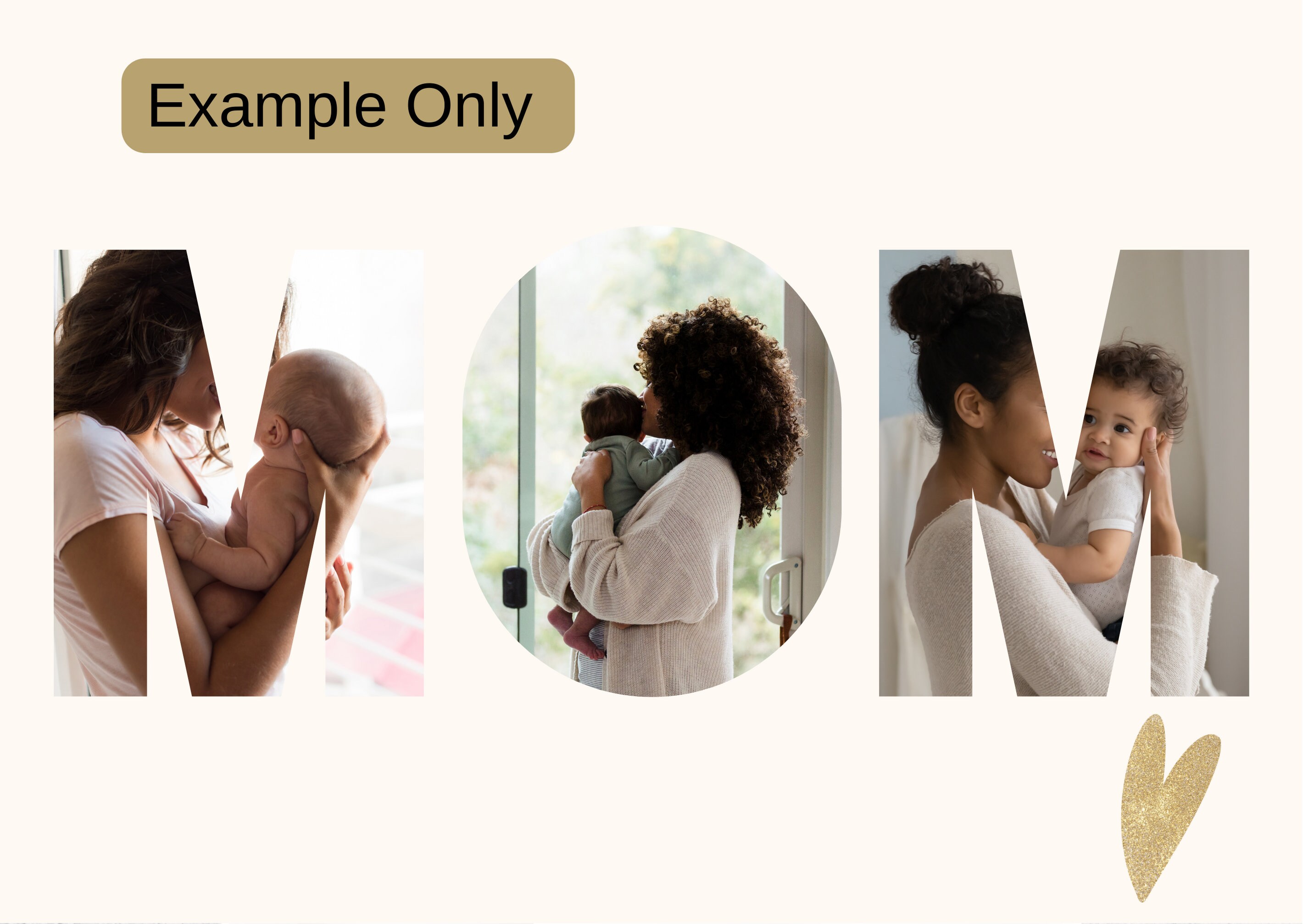 Personalized Mother's Day Photo Card,mother's Day Card Template,mother ...