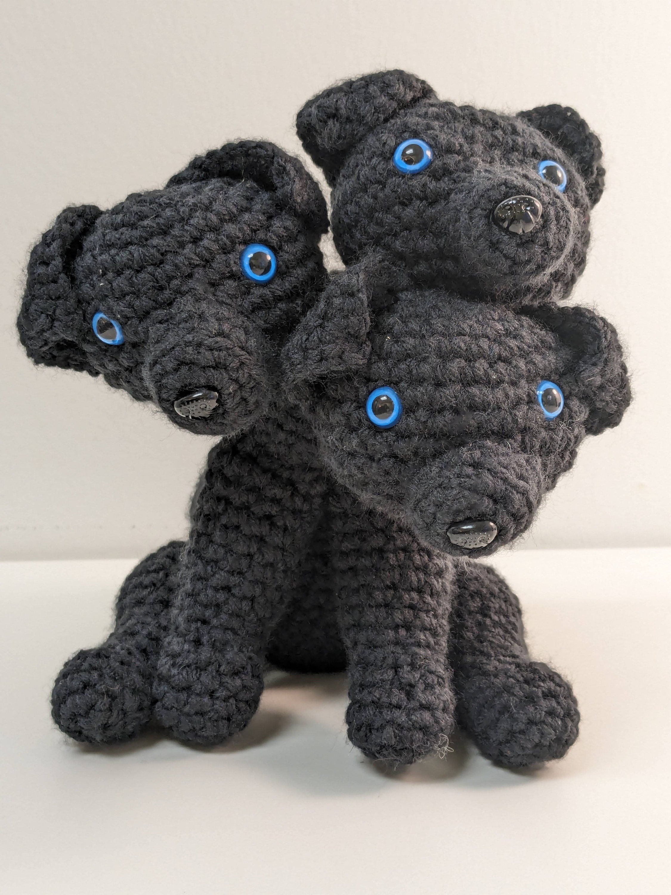 Crochet Cerberus Three Headed Dog Pattern - Etsy