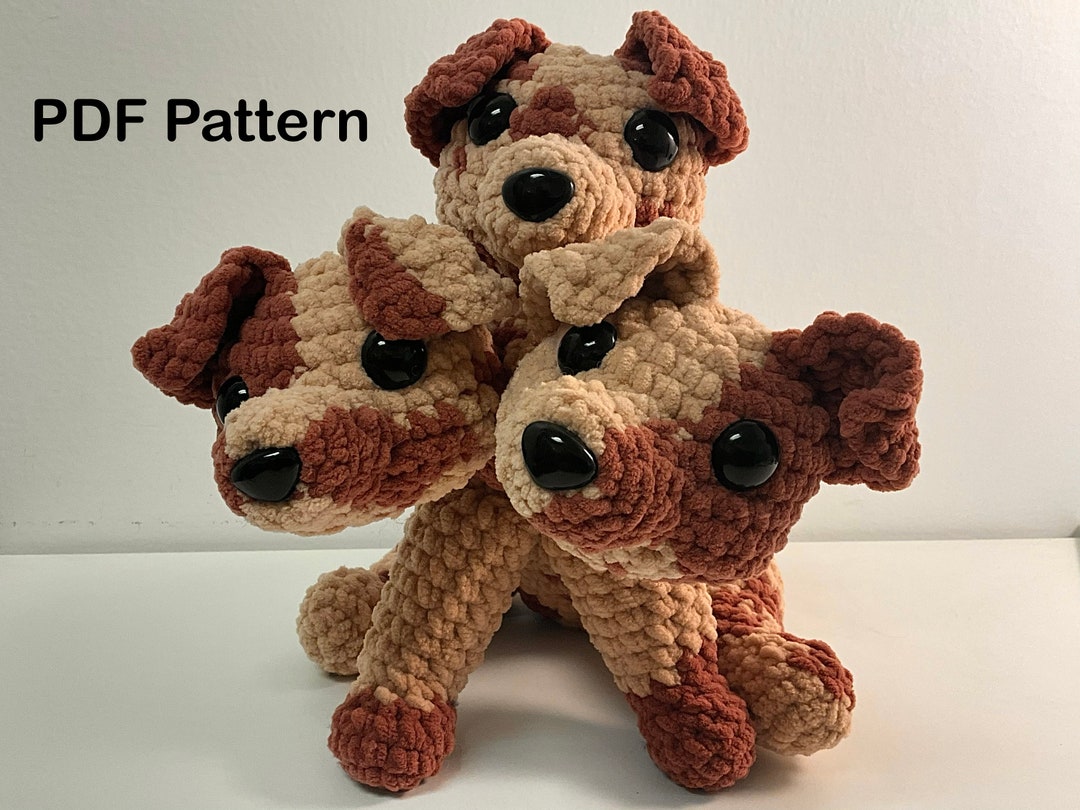 Crochet Cerberus Three Headed Dog Pattern - Etsy