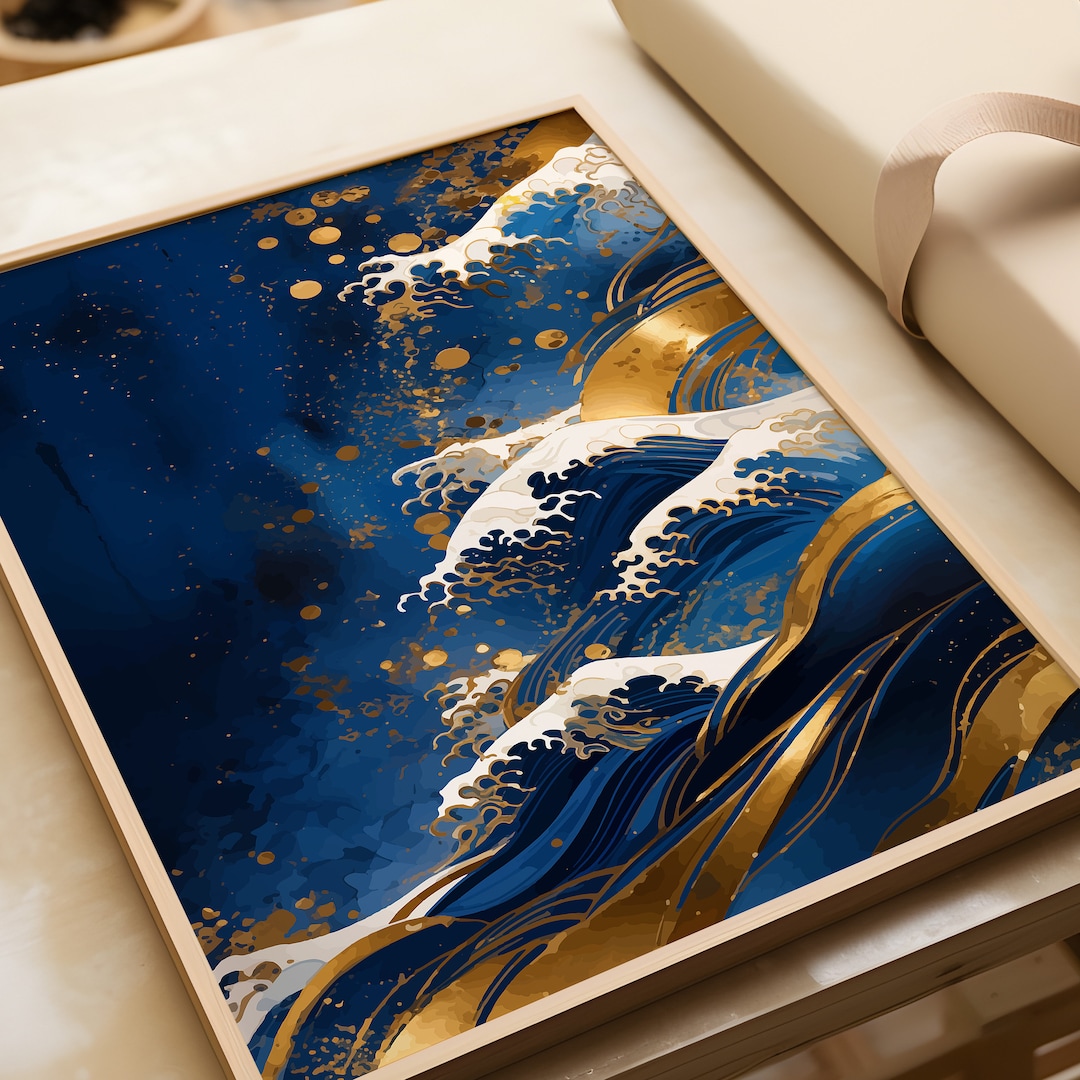 Japan Wave Art, Japanese Wave Print, Japanese Wave Art, Wave Gallery ...