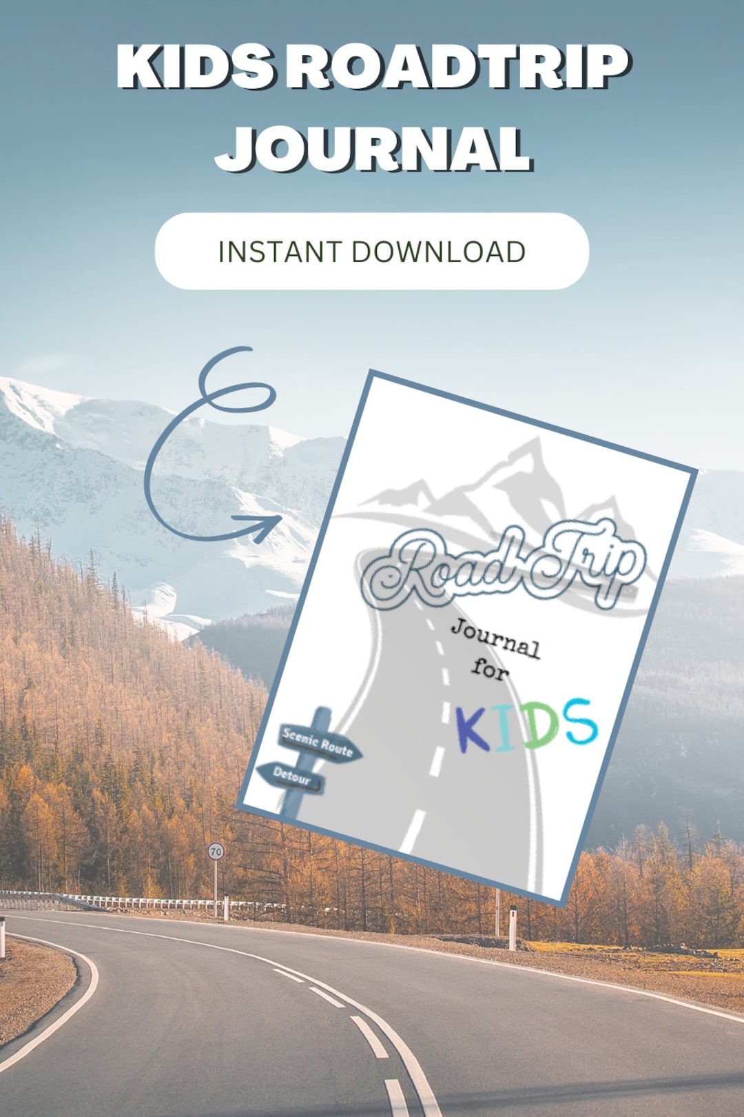 50 States-kids Road Trip Journal *instant Download* - Etsy