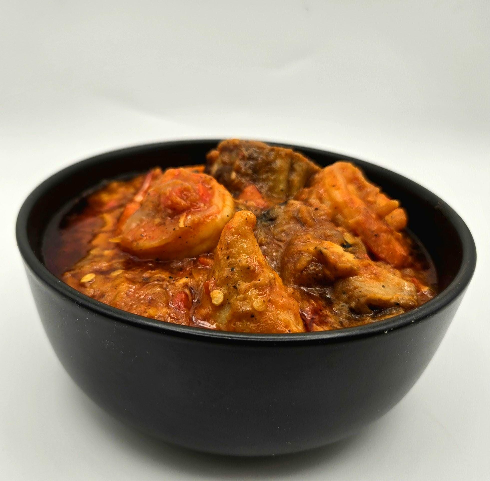 Fish, Chicken & Shrimp Gravy| African Food | Liberian Food | - Etsy