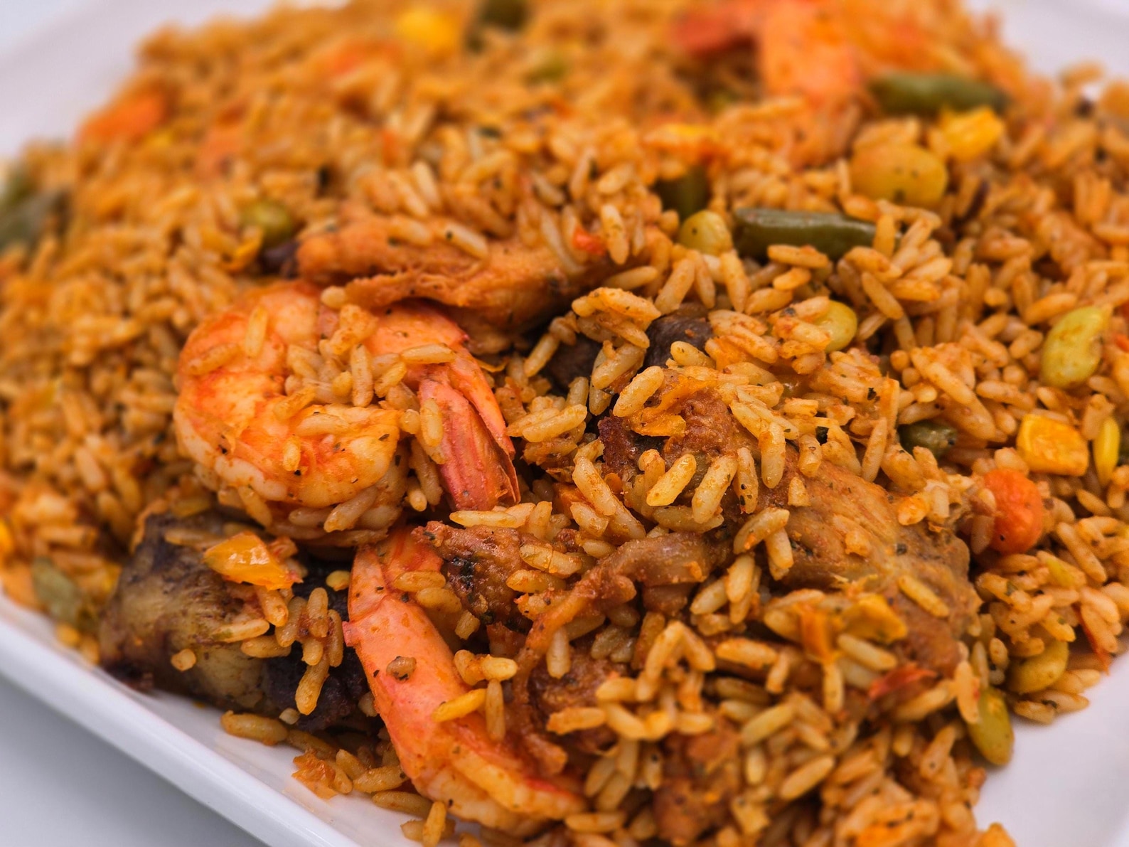 Jollof Rice (large Order -5lbs) | Liberian Jollof Rice | Beef, Chicken ...