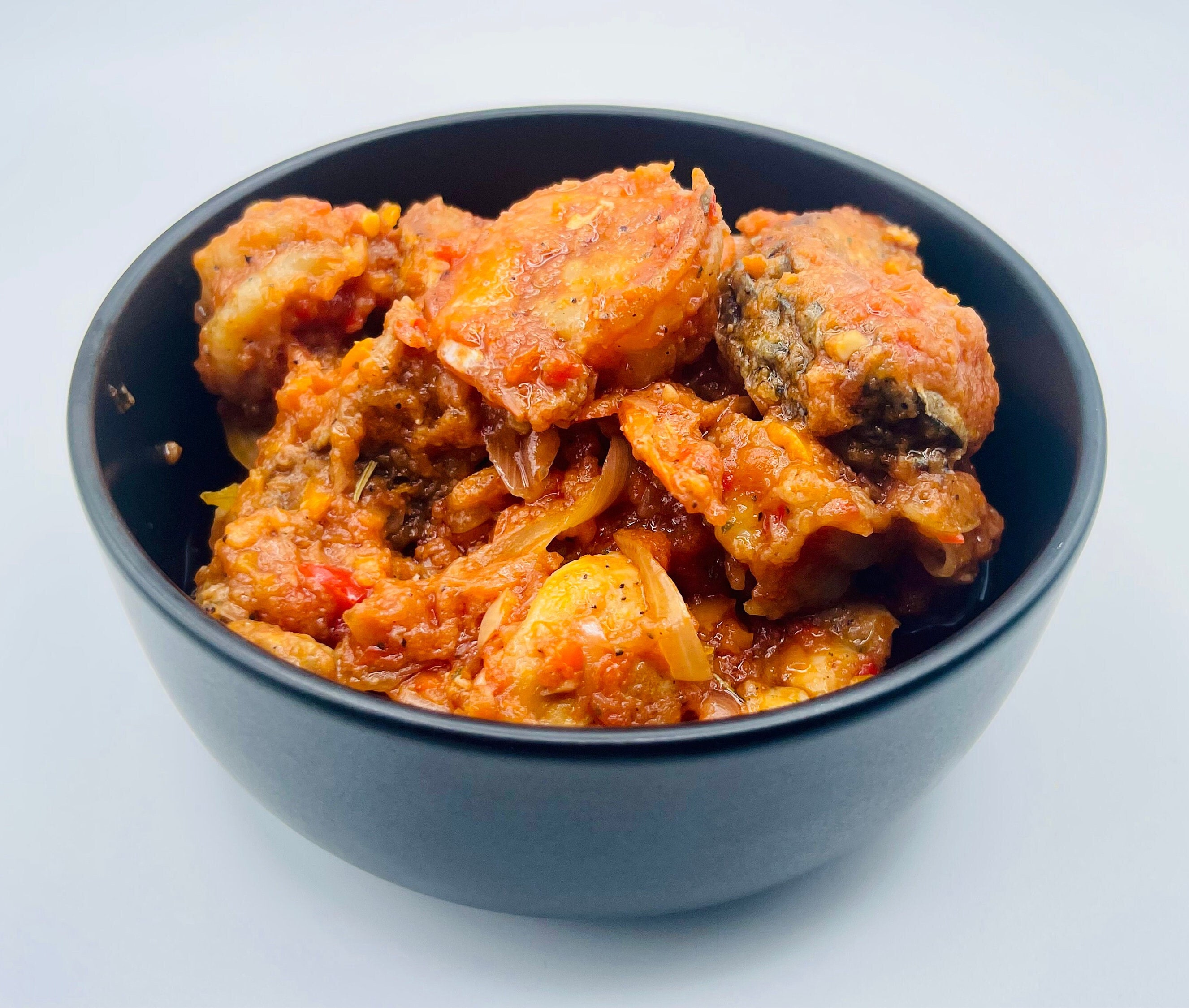 Chuck Rice and Gravy |palava Sauce | Liberian Food | Mackerel, Chicken ...