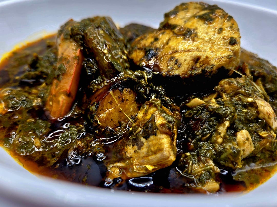 Palava Sauce - | African Food | Liberian Food | Dried Fish | Jute ...