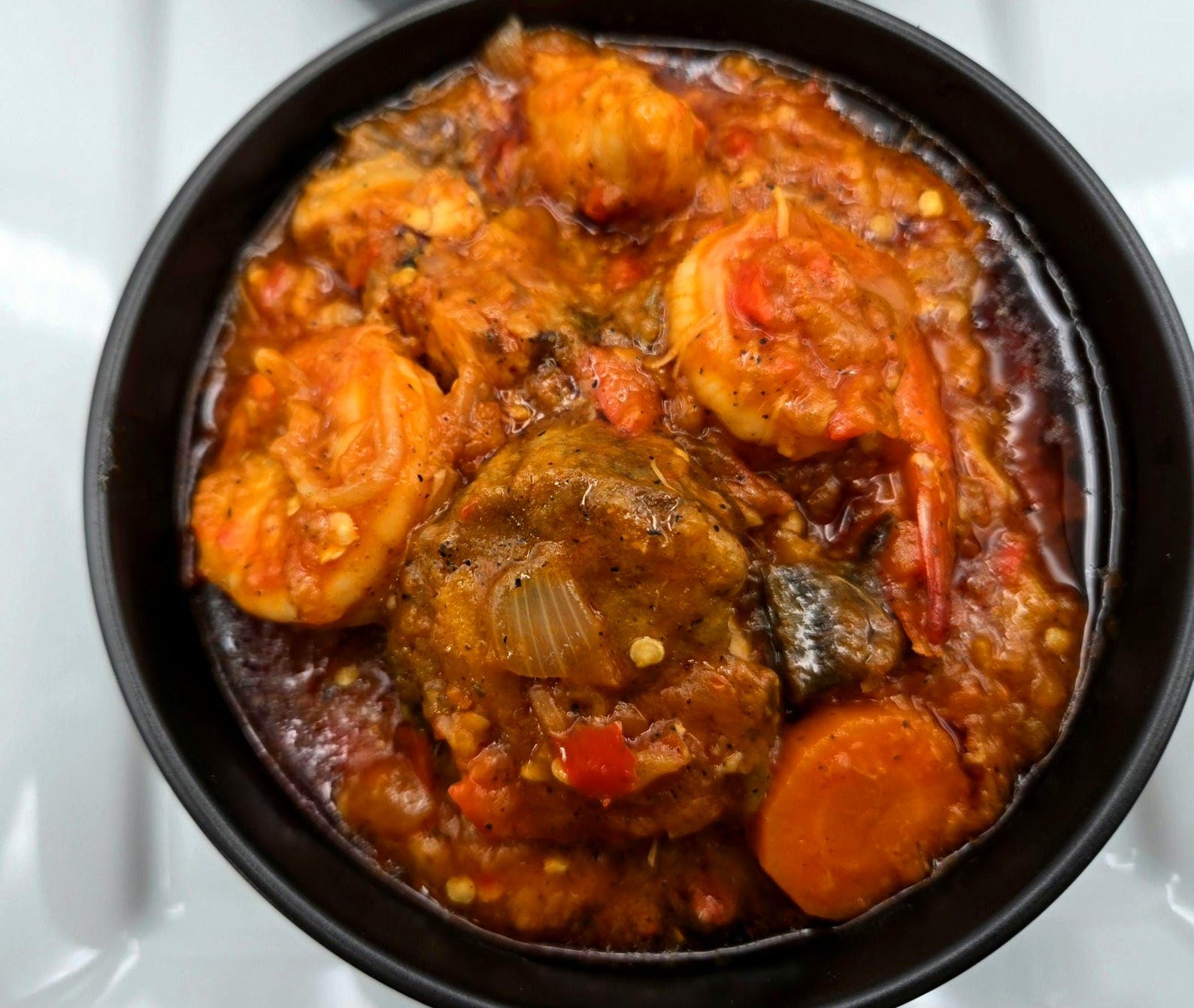 Fish, Chicken & Shrimp Gravy| African Food | Liberian Food | - Etsy