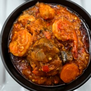 Fish, Chicken & Shrimp Gravy| African Food | Liberian Food | - Etsy