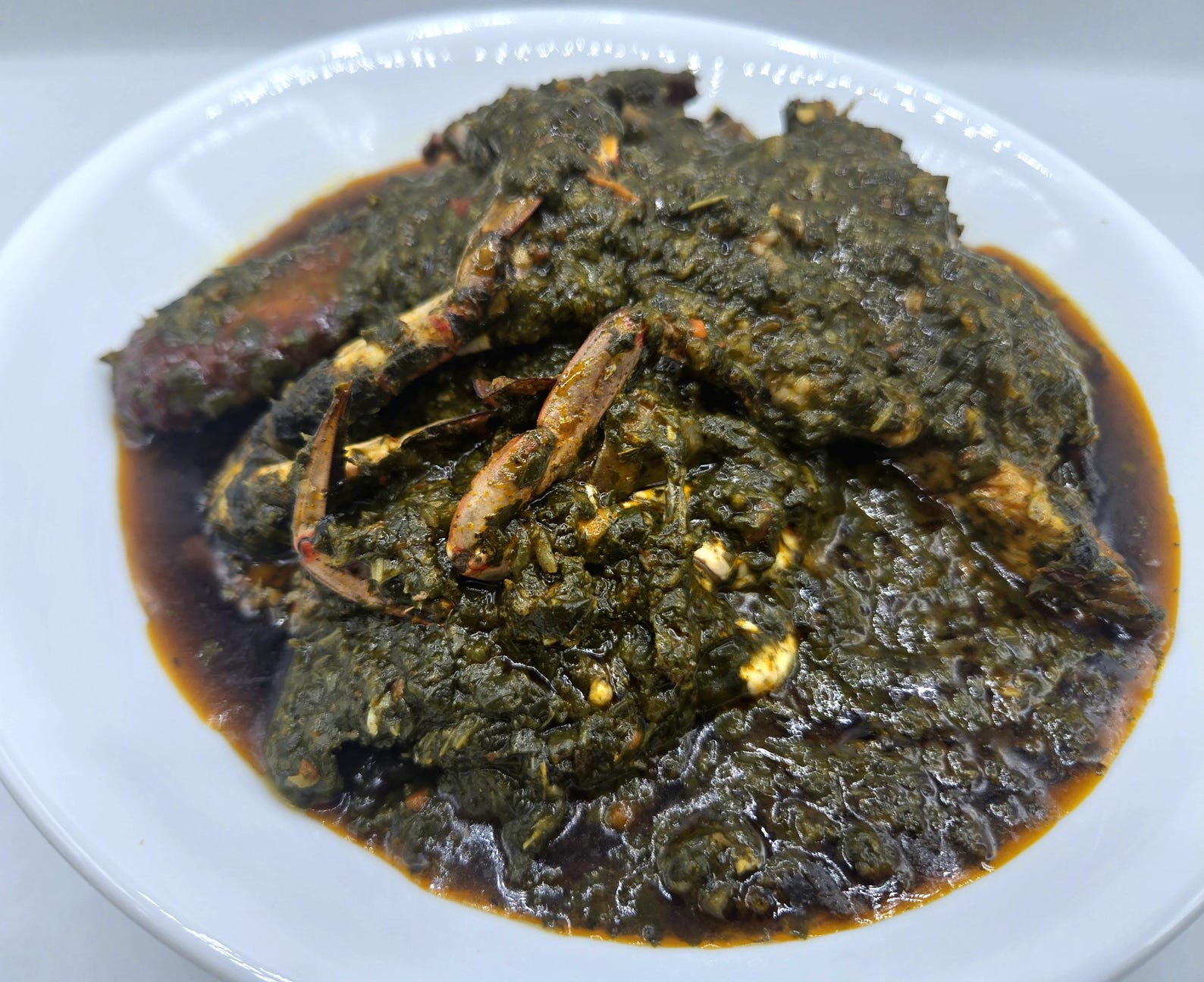 Palava Sauce | African Food | Liberian Food | Jute Leaves | - Etsy