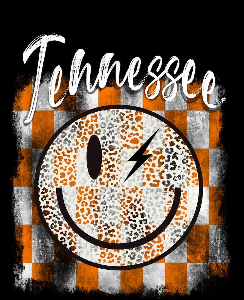 Retro State Tennessee Digital Png, Football Team Png, Orange and White ...
