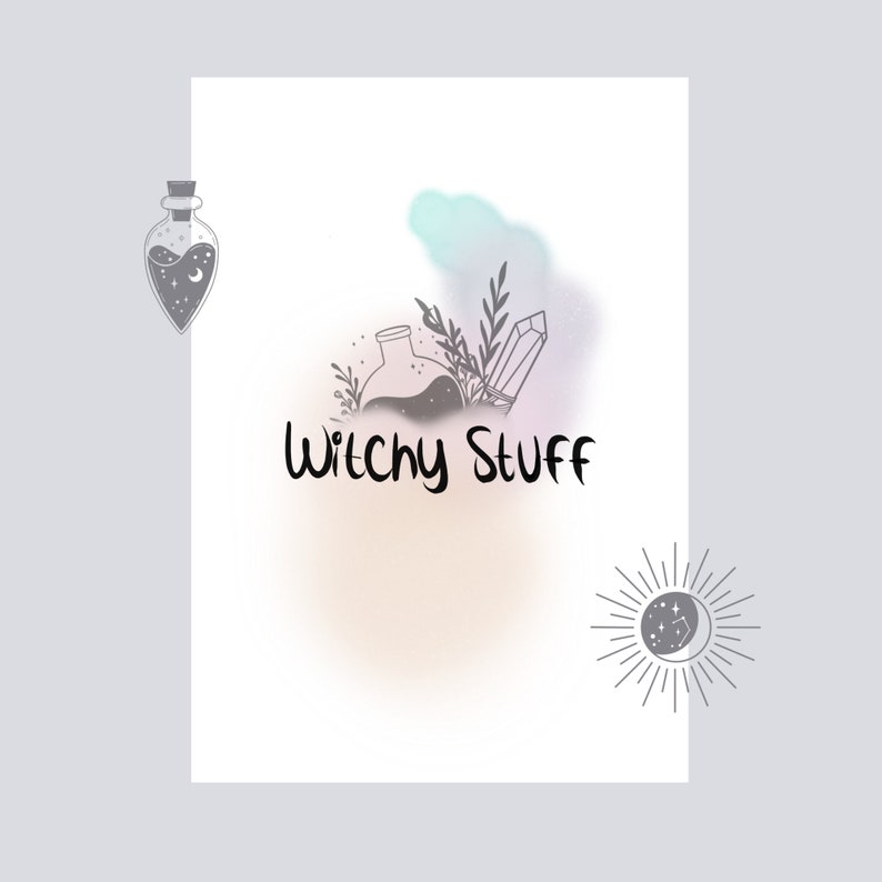 Witchy Stuff Printable Journal Divider - Etsy
