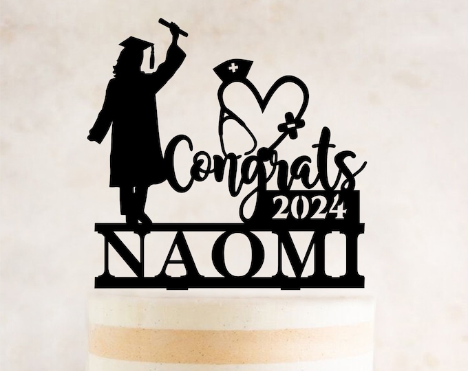 PA Graduation Topper, Graduation 2024, Medical School Graduate, Nurse ...