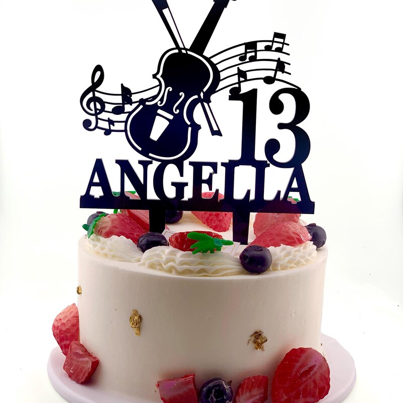 Music Cake Toppers - Etsy