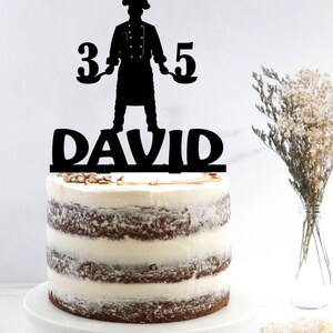 Chef Birthday Cake Topper, Custom Cake Topper for Chef, Funny Chef Cake ...