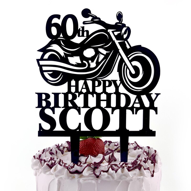 Motorcycle Cake - Etsy