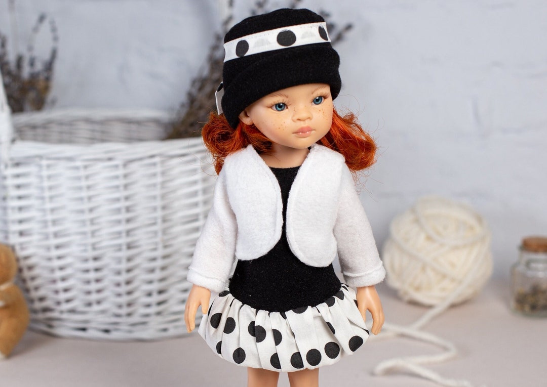 Handmade 4-piece Doll Outfit: Fits Paola Reina Las Amigas 12" Doll - Etsy