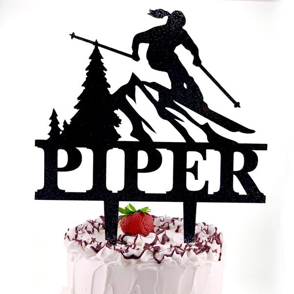 Winter Cake Topper - Etsy