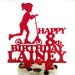 Singer Birthday Cake Topper, Personalized Microphone Karaoke Name ...