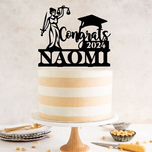 Lawyer Cake Topper, Law School Graduation Topper, Lawyer Graduation ...