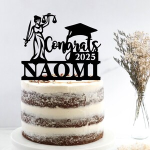 Lawyer Cake Topper, Law School Graduation Topper, Lawyer Graduation ...