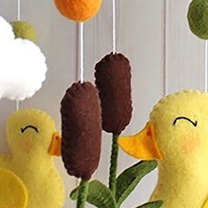 Duck Mobile. Baby Mobile Duck. Crib Toy Felt Mobile Carousel. Crib ...