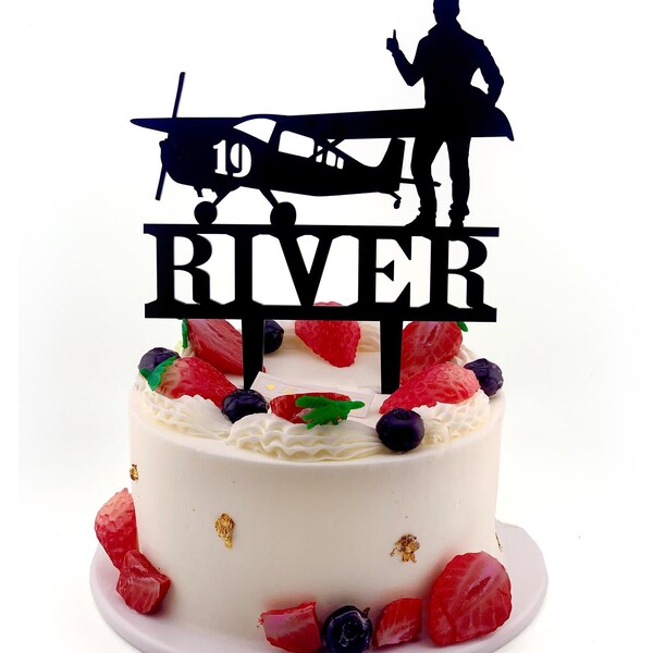 Plane Cake Topper - Etsy