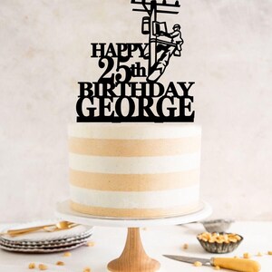 Electrician Lineman Birthday Cake Topper, Lineman Cake Topper ...
