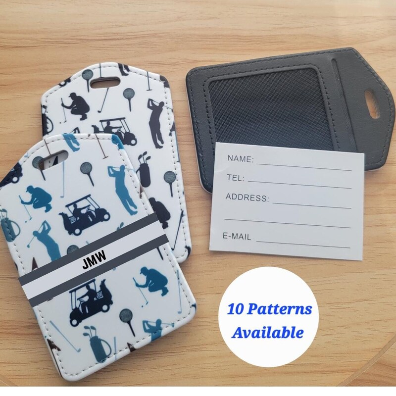 Travel Life Luggage Tags - Etsy