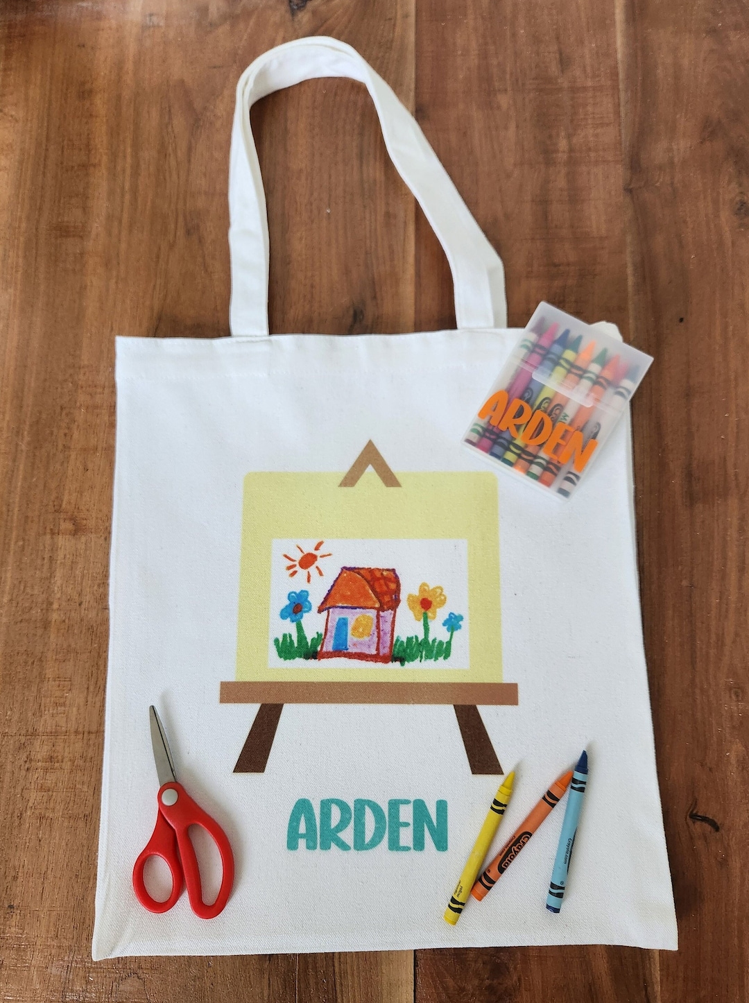 PERSONALIZED ART BAG for Kids - Creative Fun! | Kid's Birthday Gift ...