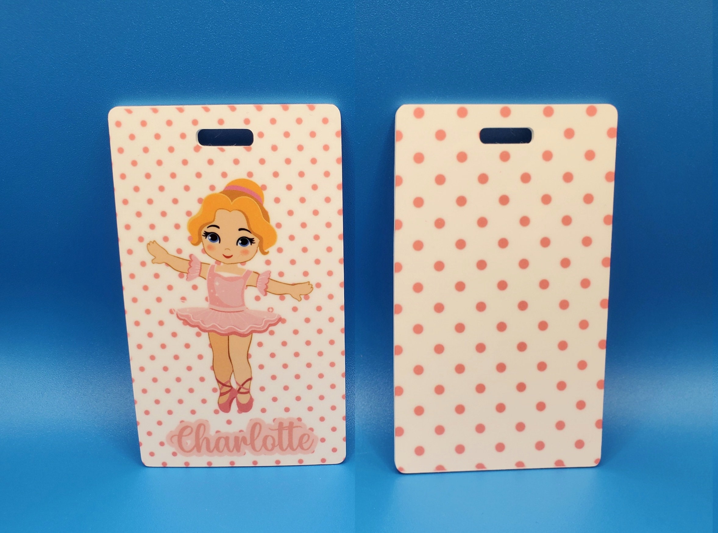 Custom Dance Bag Tag Personalized Ballet Gift for Dancers - Etsy