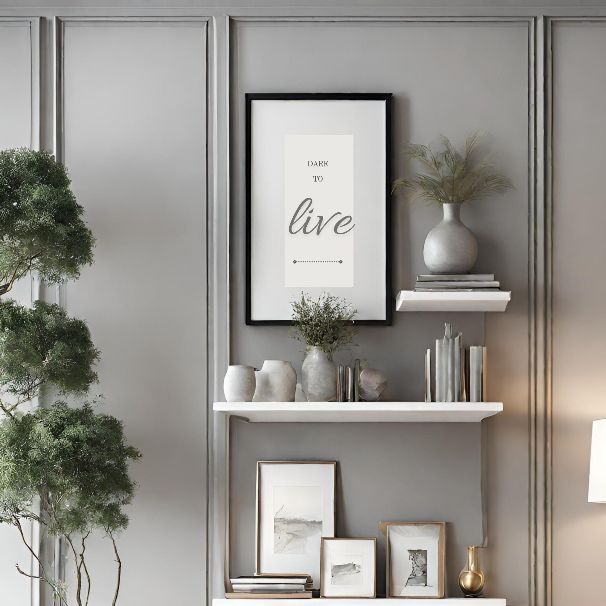 Motivational Poster Printable Wall Art Inspirational Phrases Gift for ...