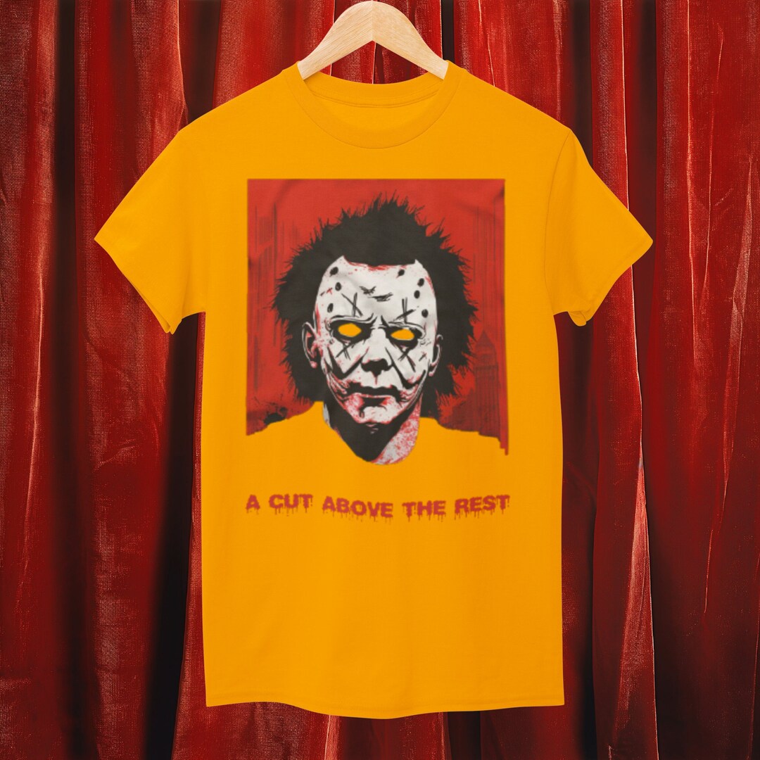Halloween Michael Myers Horror Movie T-shirt 80's Slasher Horror Film ...