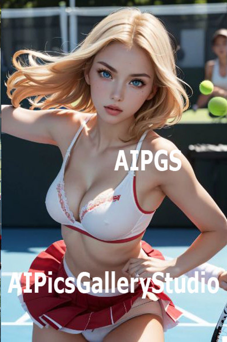 Las tenistas mas bellas del mundo. Poster decoración A3. 10 imágenes de alta calidad. Chicas ...